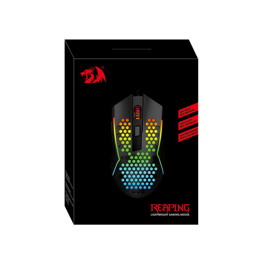 REDRAGON | レッドラゴン M987-KTI REAPING ゲーミングマウス [新品 /超軽量 /マクロ設定可能 /Pixart ...