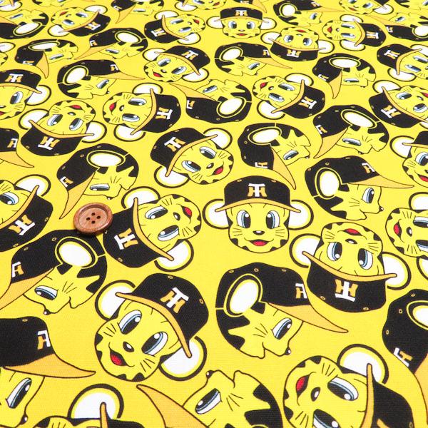 阪神タイガース オックスプリント(トラッキー イエロー) : 布の店 ドシル - 通販 - Yahoo!ショッピング