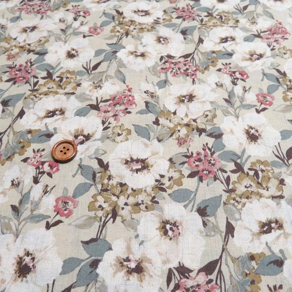 コットンリネン コンパス(ベージュ) : 布の店 ドシル - 通販 - Yahoo!ショッピング