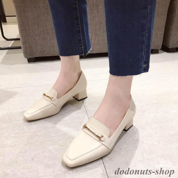 パンプス 春靴 レディース レザーシューズ ローファー パンプス 春靴 レディース レザーシューズ ローファー