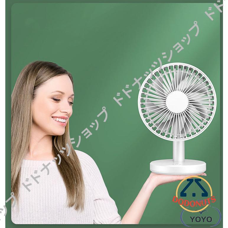 扇風機 おしゃれ 小型 卓上 リビング サーキュレーター 自動 首振り USB 静音 携帯 USB充電 電池給電 クリップ付き ミニ扇風機 360°調節 車載 クリップ扇風機 : yyt ...