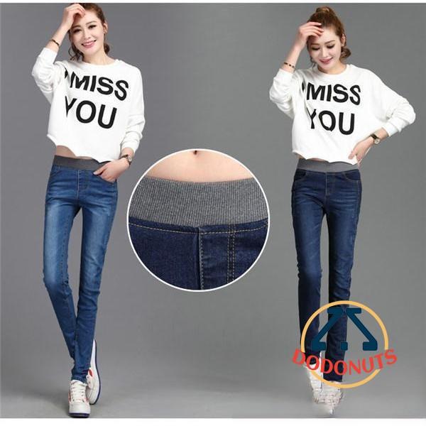 ブランド登録なし スキニーパンツ デニム ジーンズ ストレッチ ロング丈 レディース ボトムス パンツ スキニー デニムパンツ ウエストゴム : ドドナッツショップ - 通販 - Yahoo ...