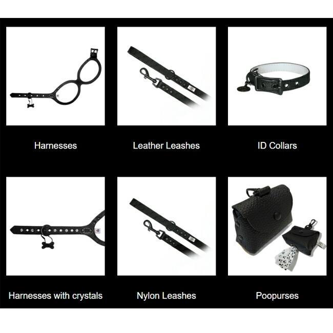 バディーベルト ハーネス 4.5号 ブラックナイト スワロフスキークリスタル付 Black Knight 小型犬 ペット レザー 本革 BUDDYB : DogSkip Yahoo!店 ...