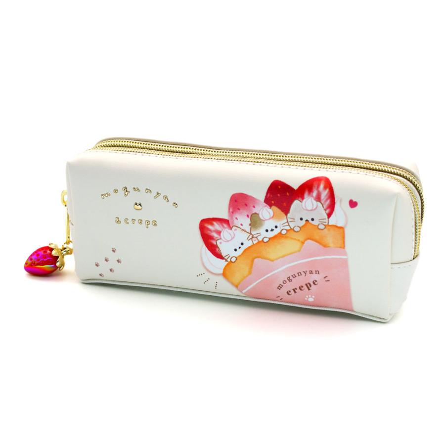 筆箱 ペンケース 小学生 ボックス タイプ 女の子 向け もぐにゃん クレープ カミオジャパン おしゃれ で かわいい 文房具 : ドイブングテン - 通販 - Yahoo!ショッピング