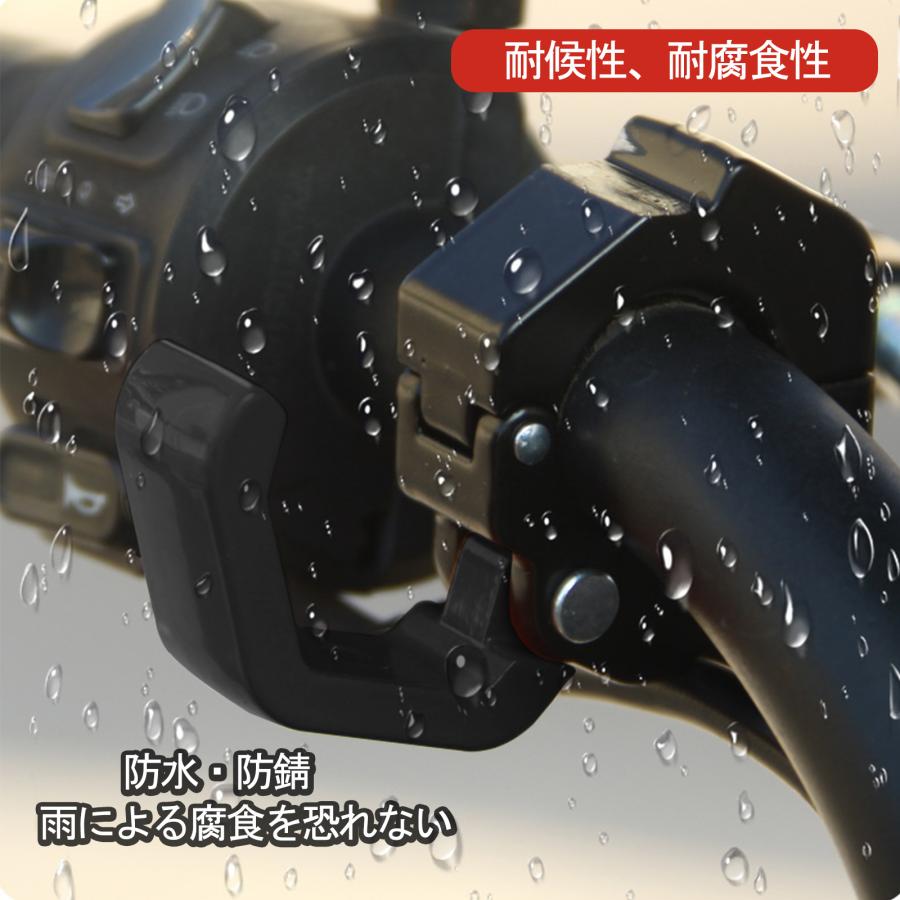 ハンドルバーフック 2個入り バイク コンビニフック アルミニウム合金 20mm〜22mm 汎用 耐荷重50kg ブラケットフック ハンドルフック ハンドルバー 折りたたみ式 : DOKEEP ...