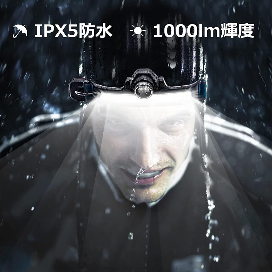 DOKEEP 2023年のアップグレード ヘッドライト USB充電式デュアル光源 高輝度 センサー機能 IPX5防水 LEDヘッドライト セン : dkjp-td02 : DOKEEP ...