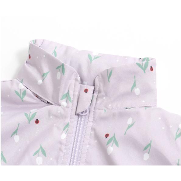 女児、120サイズ、ウインドブレーカー、セラフ、ブルー、チューリップとテントウムシ柄。 : piccolo mano - 通販 - Yahoo ...