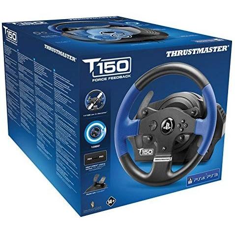 スラストマスター Thrustmaster T150 Force Feedback Racing Wheel レーシング ホイール PS3/PS4/PC 対応 : ワールドグッドグッズ ...