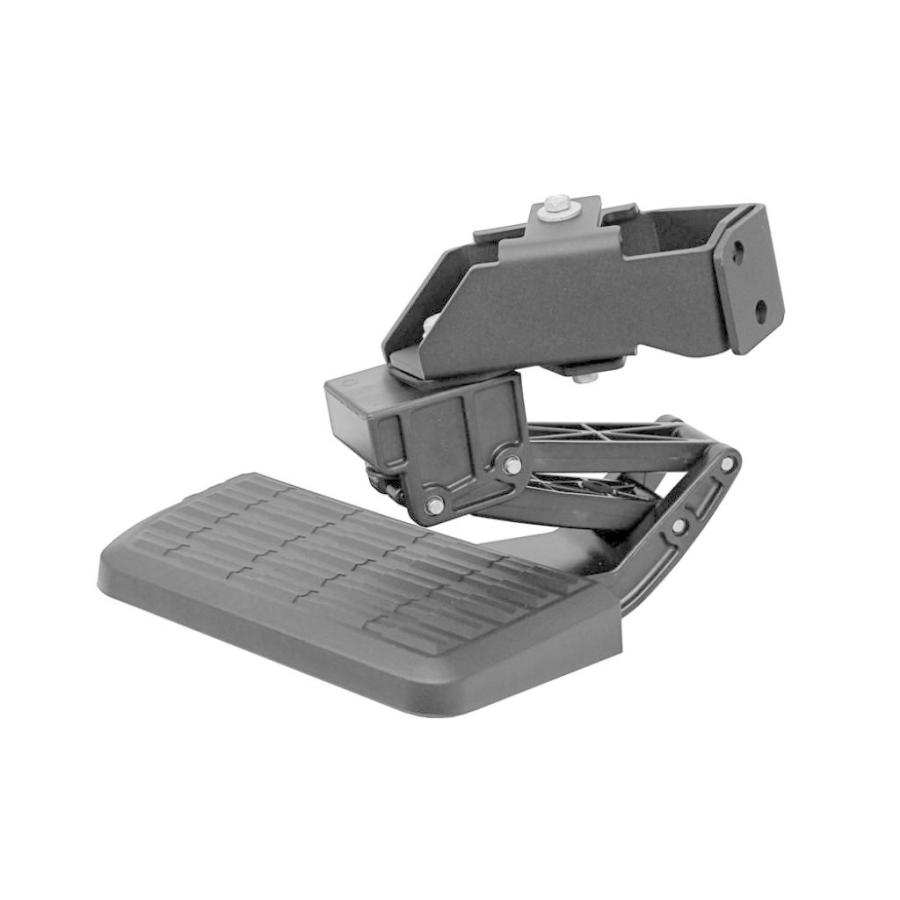 [AMP Research 正規品] ベッドステップ リトラクタブル バンパーステップ ブラック アルミ USトヨタ タコマ 2016年 ...