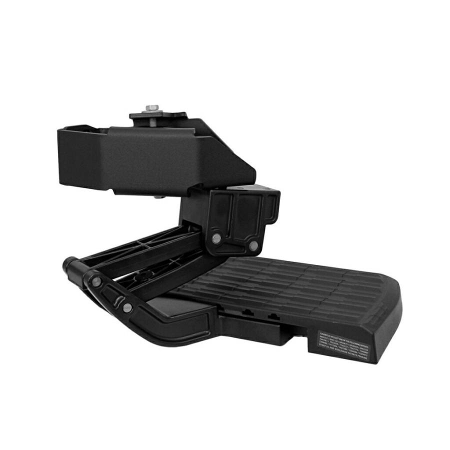 トヨタ [AMP Research 正規品] ベッドステップ リトラクタブル バンパーステップ ブラック アルミ USトヨタ タコマ 2016 ...