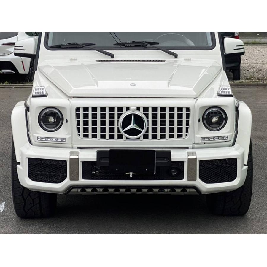 Mercedes-Benz [GI★GEAR] AMG G63 G65ルック フロントバンパー パーキングセンサーホール有り ベンツ Gクラス ...