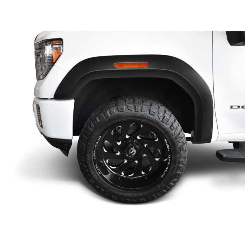 [Bushwacker ブッシュワッカー 正規品] エクステンドフラットスタイル オーバーフェンダー フロント GMC シエラ 2500 ...