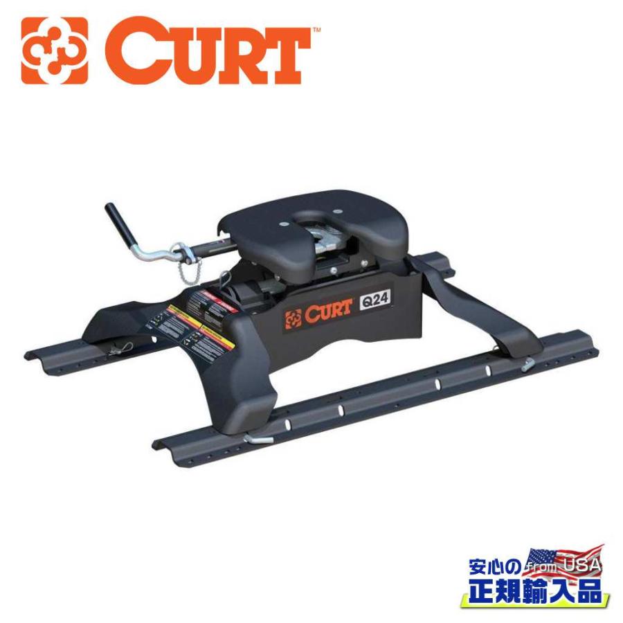 CURT（車） [CURT(カート)正規代理店]Q24 5THホイール ヒッチ ベース レール付き 汎用/16246 : DOLONCO - 通販 - Yahoo!ショッピング