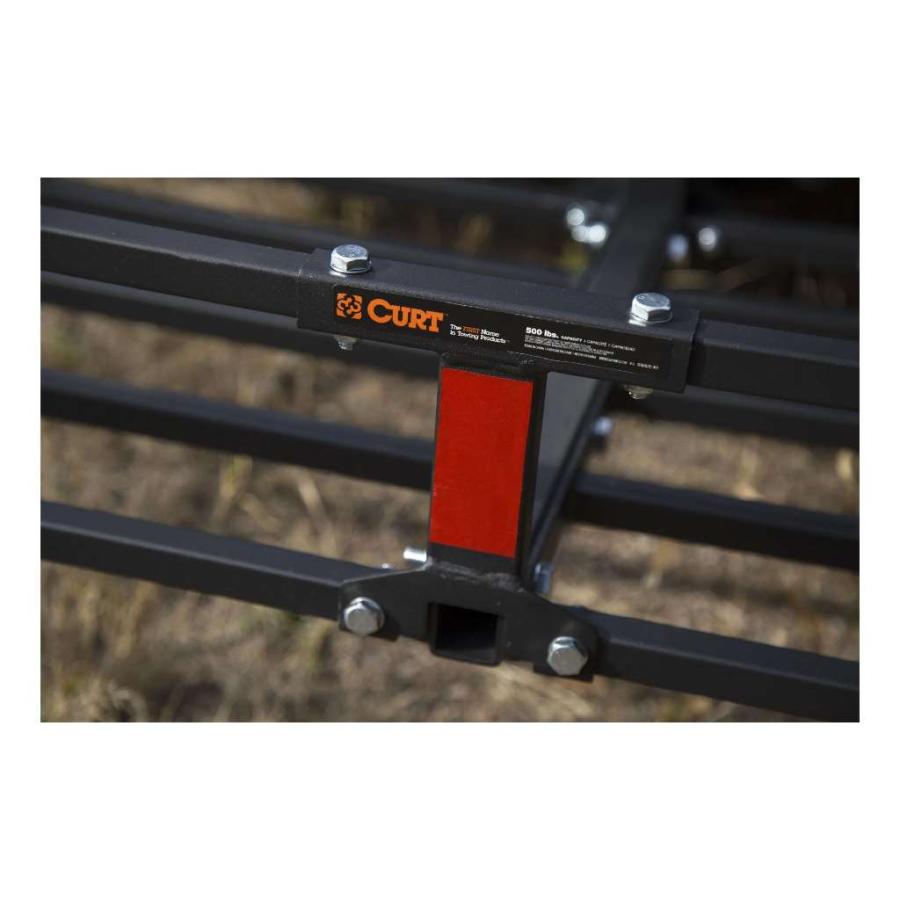 [CURT(カート)日本正規輸入総代理店] バスケットスタイル カーゴキャリア/ヒッチキャリア レシーバーサイズ 1.25&2インチ 汎用 ...