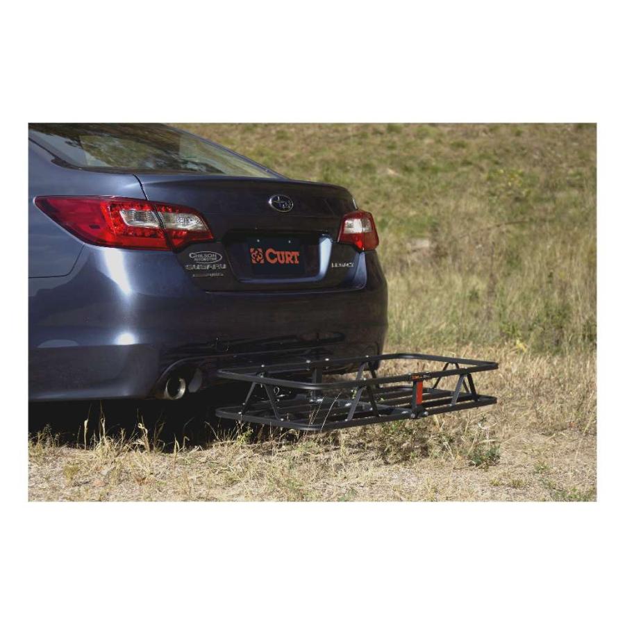 [CURT(カート)日本正規輸入総代理店] バスケットスタイル カーゴキャリア/ヒッチキャリア レシーバーサイズ 1.25&2インチ 汎用 ...