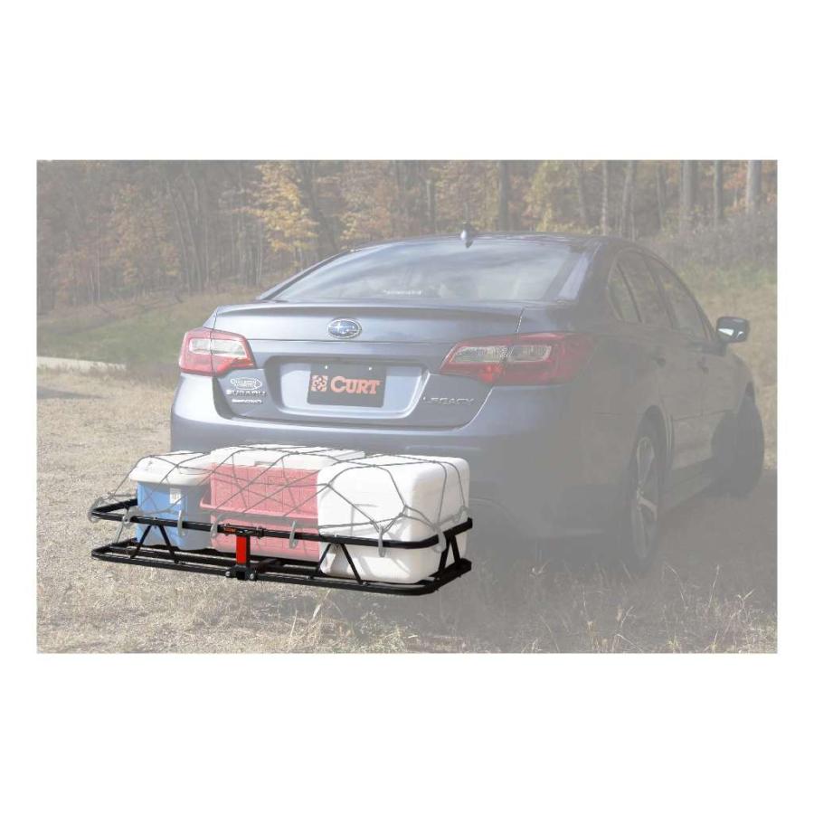 [CURT(カート)日本正規輸入総代理店] バスケットスタイル カーゴキャリア/ヒッチキャリア レシーバーサイズ 1.25&2インチ 汎用 ...