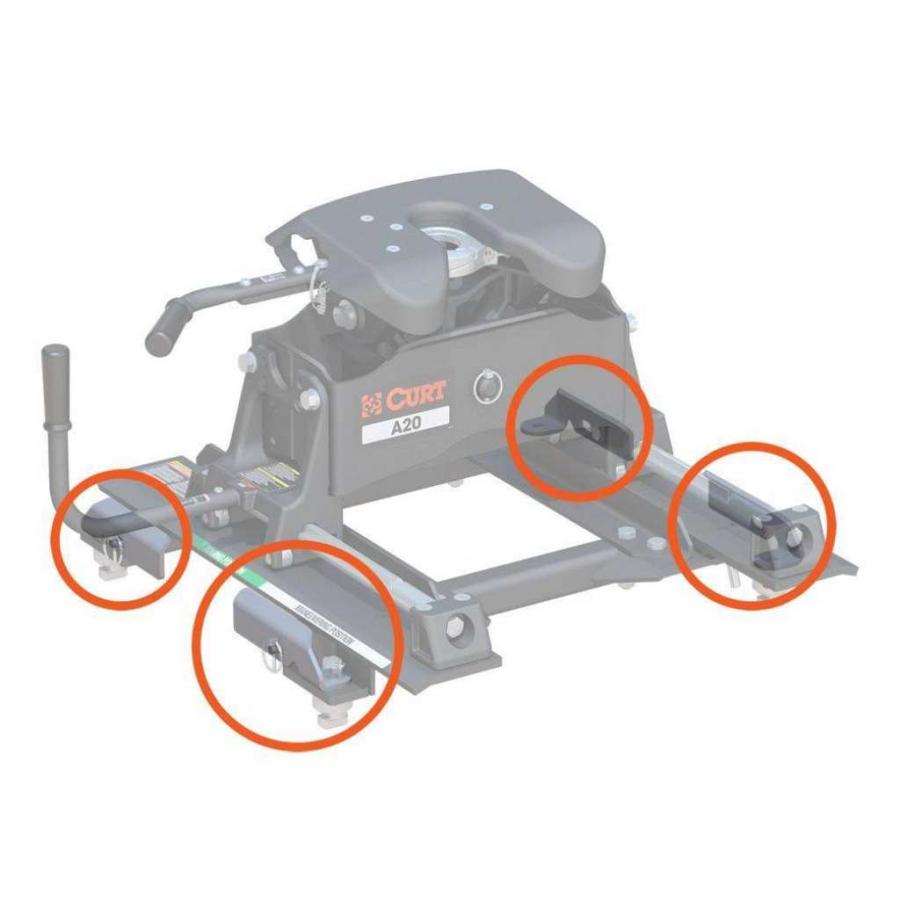 CURT（車） [CURT(カート)正規代理店]5TH ホイール パック システム ハンドル 補修パーツ 汎用/19207 : DOLONCO ...