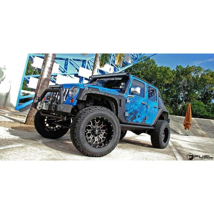 [FUEL OFFROAD(フューエル)]20インチアルミホイール 1本 D561 CRUSH クラッシュ 20×9 5H139.7/150 ...