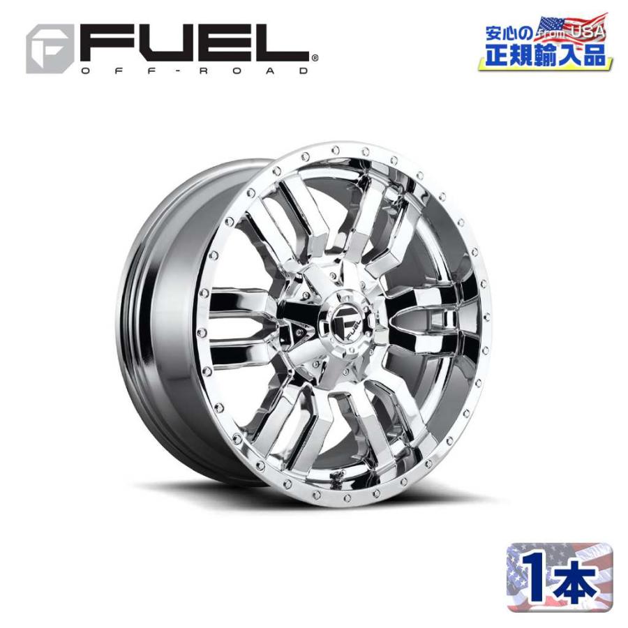 FUEL OFF-ROAD [FUEL OFFROAD(フューエル)]20インチアルミホイール 1本 D631 SLEDGE スレッジ 20× ...
