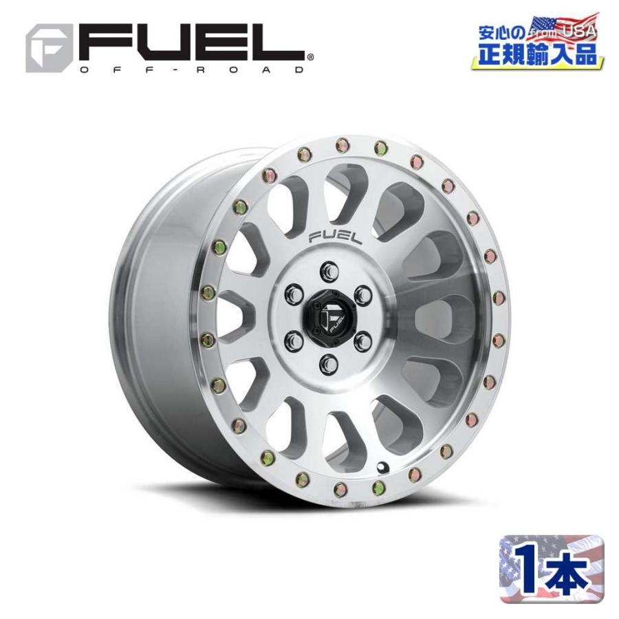 FUEL OFF-ROAD [FUEL OFFROAD（フューエルオフロード）正規品]17インチアルミホイール 1本 汎用 D647 ...