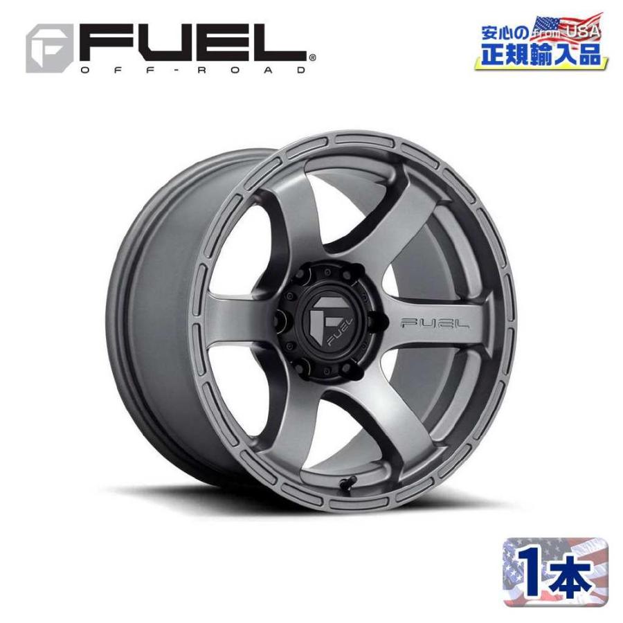 FUEL OFF-ROAD [FUEL OFFROAD(フューエル)]18インチアルミホイール 1本 D767 RUSH 18×9 6H139 ...