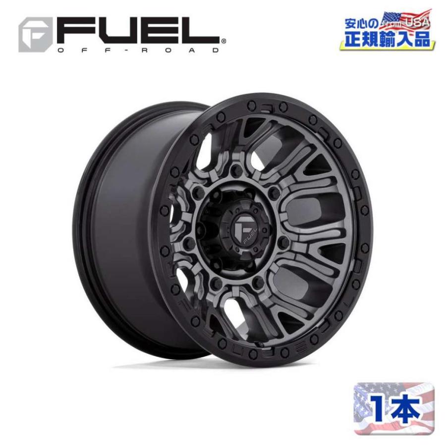 FUEL OFF-ROAD [FUEL OFFROAD(フューエル)]17インチアルミホイール 1本 D825 TRACTION(トラクション ...