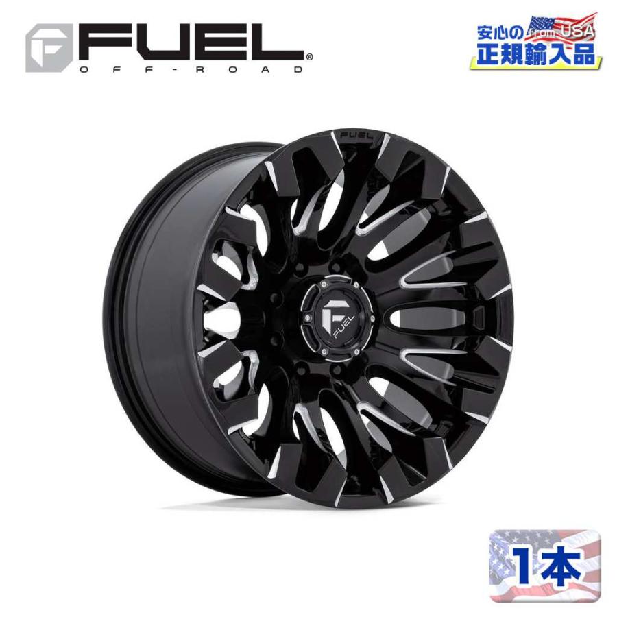 FUEL OFF-ROAD [FUEL OFFROAD(フューエル)]20インチアルミホイール 1本 D828 QUAKE(クエイク) 20× ...