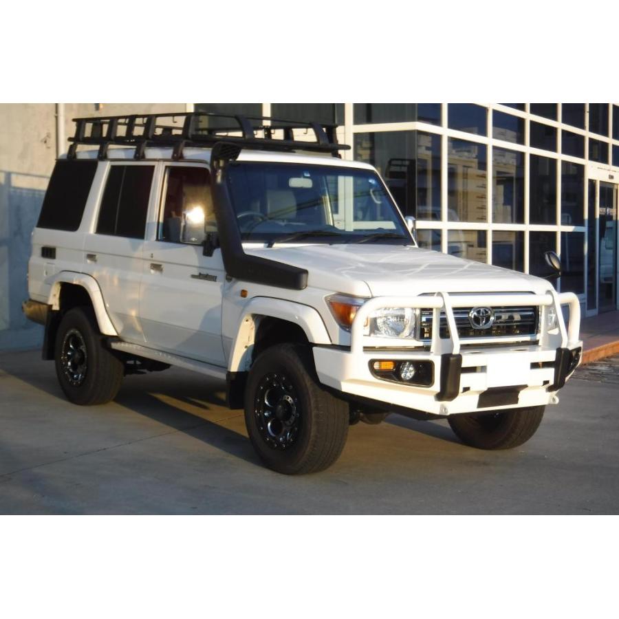 GI★GEAR フロントバンパー ウインチバンパー カンガルーバンパー バンパーガード ランドクルーザー76 ランクル76 LC76 パーツ ...