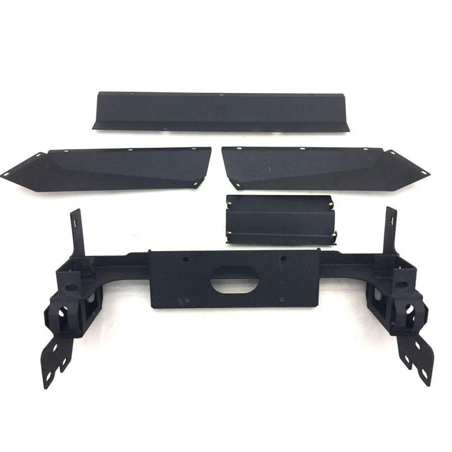 GI★GEAR フロントバンパー ウインチバンパー カンガルーバンパー バンパーガード ランドクルーザー76 ランクル76 LC76 パーツ ...