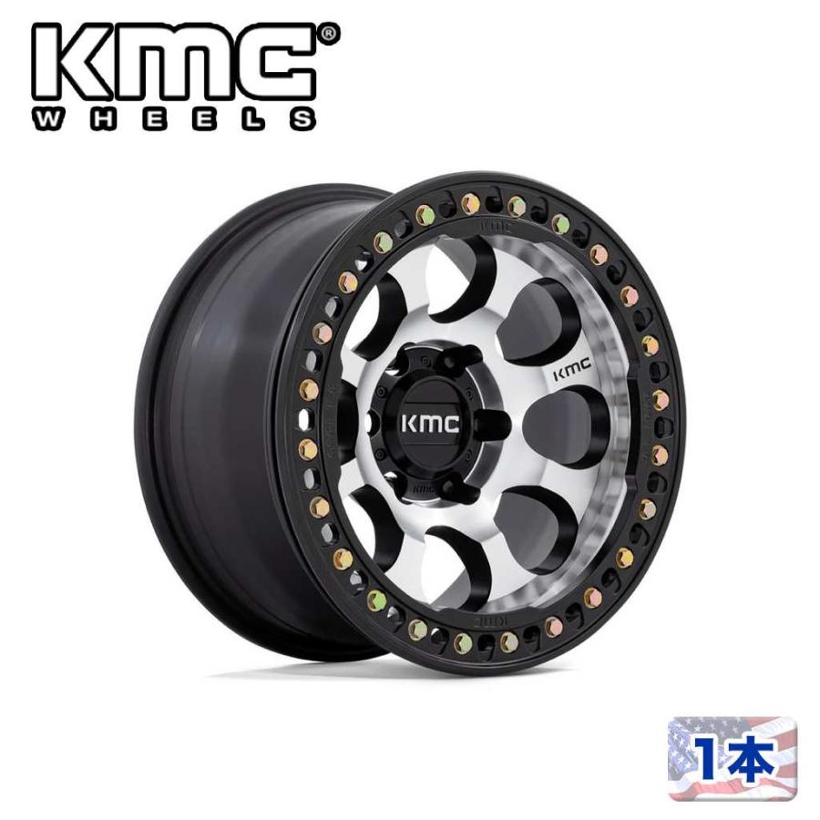 KMC（車） [KMC 日本販売代理店]17インチアルミホイール 1本 KM237 RIOT BEADLOCK 17×9J 6H 139.7 ...
