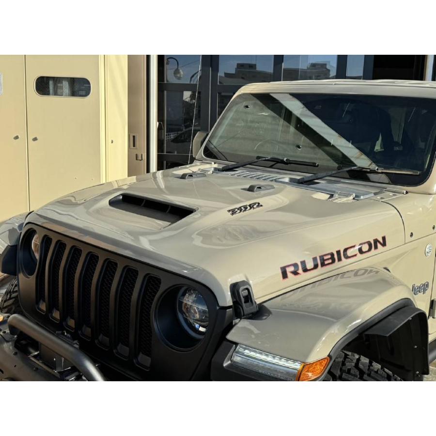 [GI★GEAR(ジーアイ・ギア)販売代理店]ルビコン392ルック ボンネットフード 一台分 Jeep Wrangler ジープ ラングラー ...