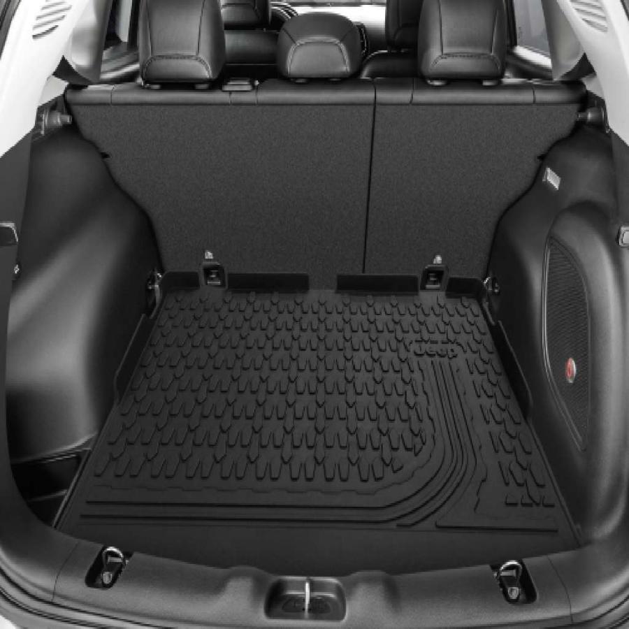 [Mopar モパー] カーゴトレイ [Jeep]ロゴ入り ブラック JEEP ジープ コンパス MP 2017年〜2019年/送料無料 ...