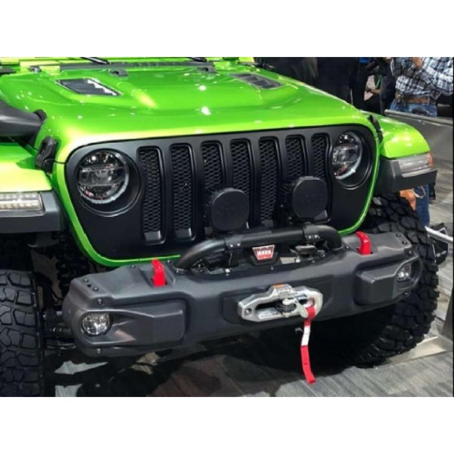 [Mopar モパー] グリル サテンブラック JEEP ジープ JL ラングラー 2019年〜 新型/送料無料 82215114 ...