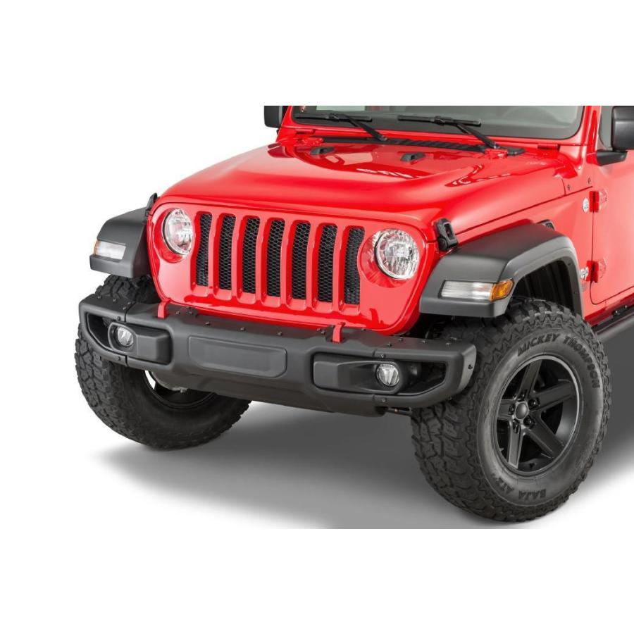 [MOPAR (モパー) USA正規品] ルビコンフロントバンパー LEDフォグランプ付き JEEP JLラングラー/ JT グラディエーター ...