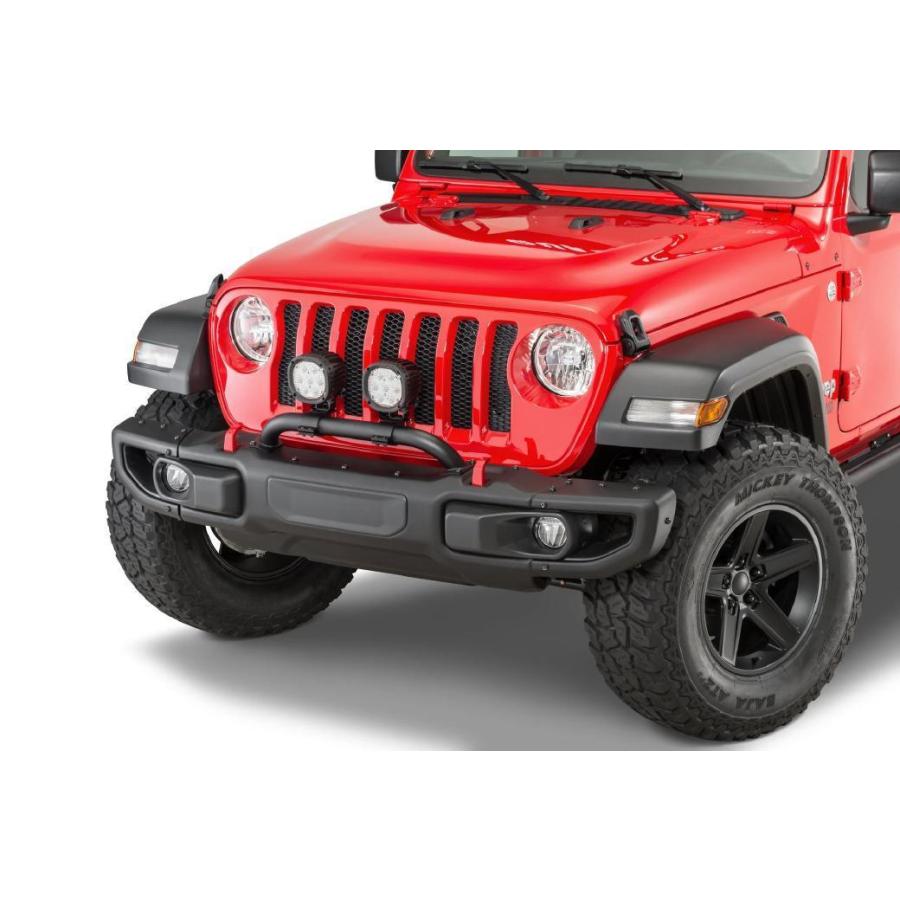 [MOPAR (モパー) USA正規品] ルビコンフロントバンパー LEDフォグランプ付き JEEP JLラングラー/ JT グラディエーター ...