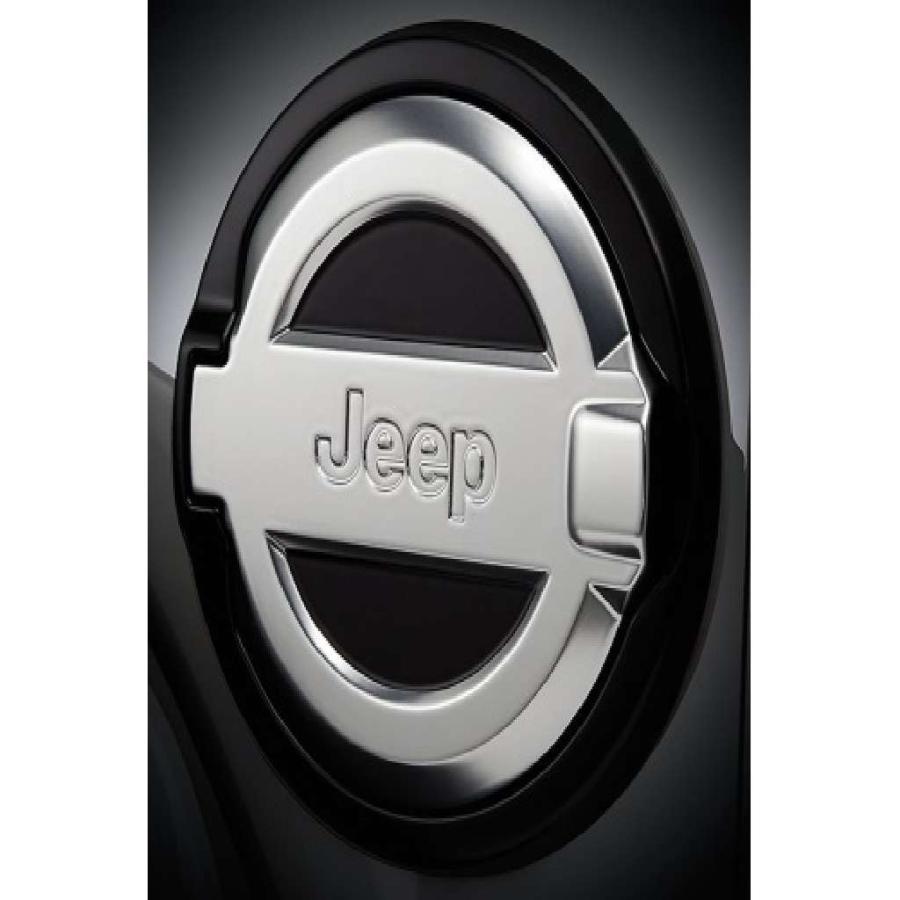 [Mopar モパー]ヒューエルリッドカバー ガスドアカバー ロゴ入 シルバー JEEP ジープ JL ラングラー ガソリン車用 新型/送料 ...