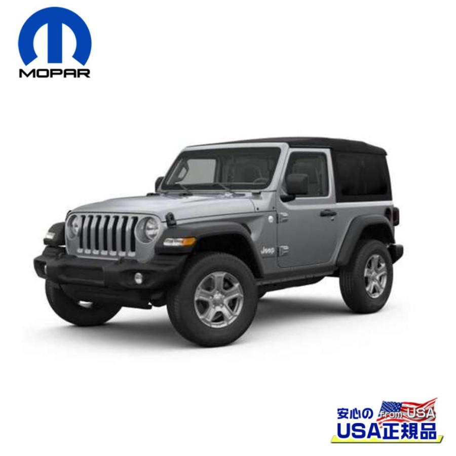 クライスラー・ジープ [MOPAR(モパー)USA正規品]スタンダード ソフトトップ スモークウインドウ ブラック JEEP ジープ JL ...