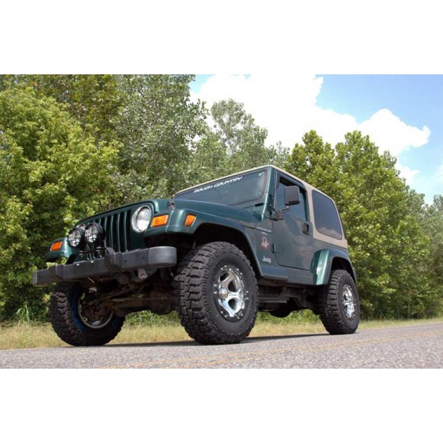 [ROUGH COUNTRY(ラフカントリー)正規輸入総代理店]2インチリフトキット V2モノチューブ Jeep Wrangler ジープ ...