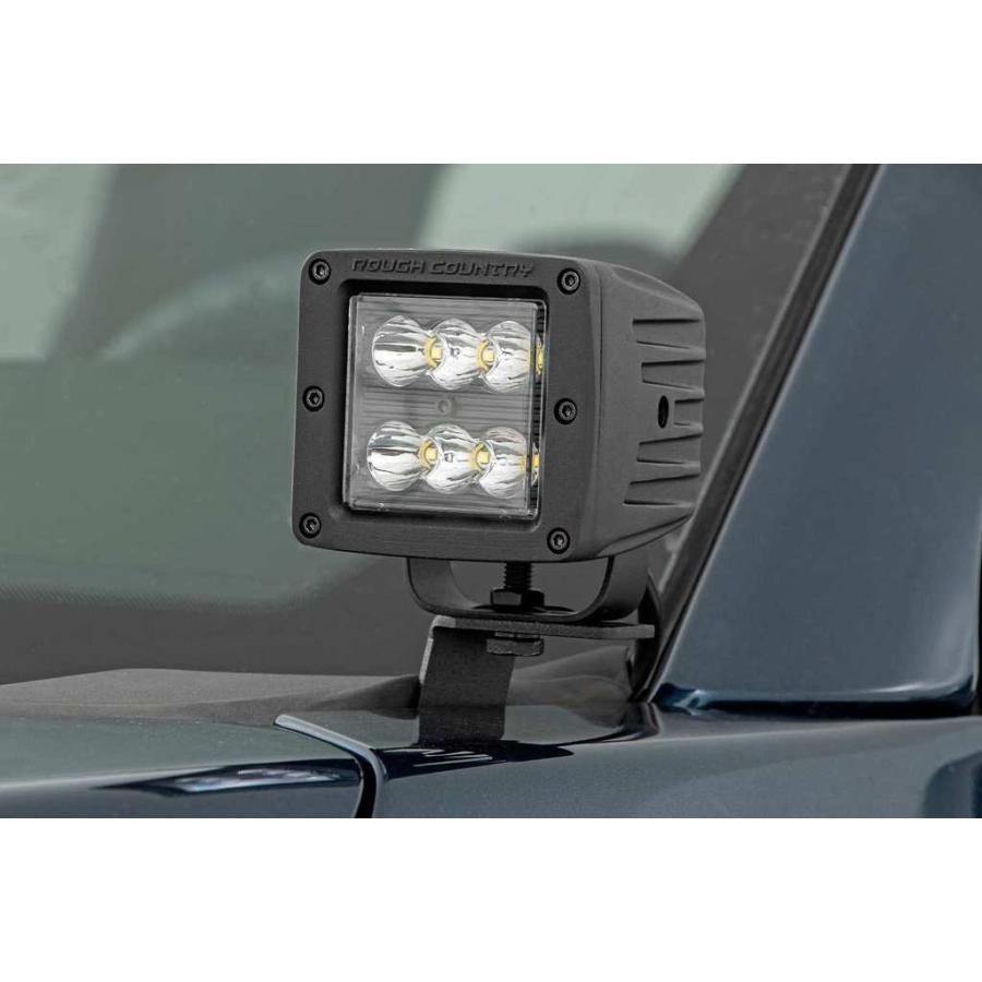 [ROUGH COUNTRY(ラフカントリー)正規品]LEDライトキット ブラックシリーズ ホワイトDRL付き FORD フォード F-150/F150 ライトニング/71031 ...