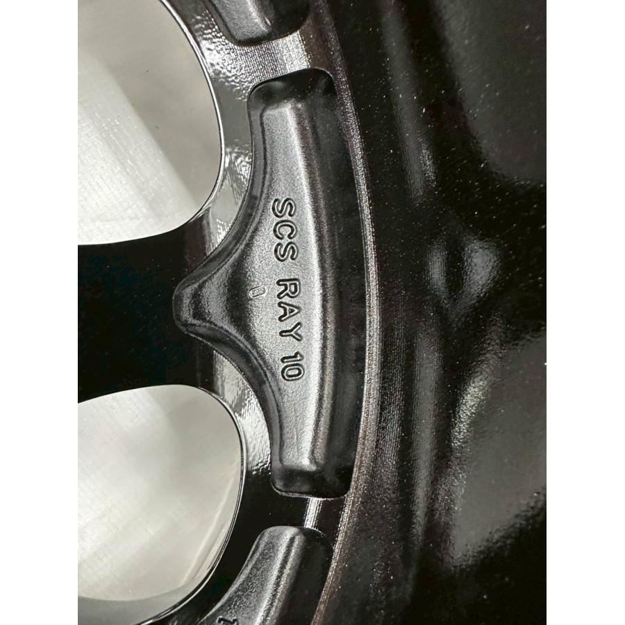 [SCS 正規品] 17インチアルミホイール 1本 RAY10 限定色 ポリッシュ 17×8.5J -10 CB106.1 ランクル250 ...