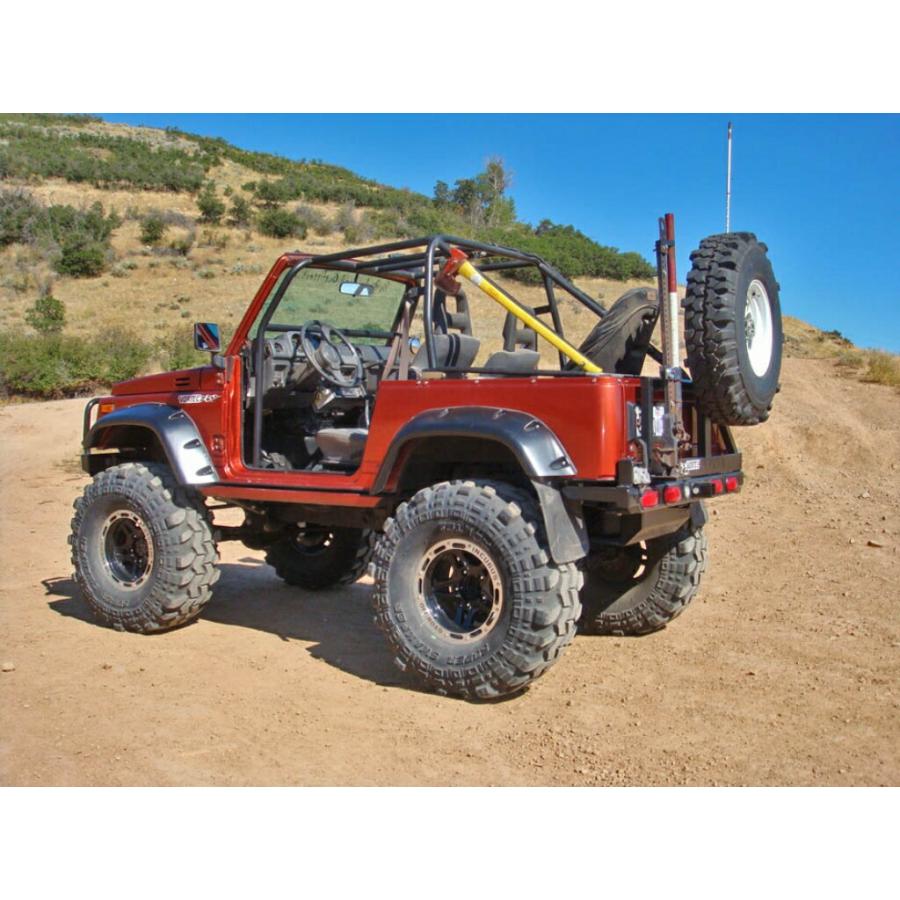 [INTERCO TIRE インターコタイヤ]タイヤ5本 super swamper スーパースワンパー TSL SX 33x15.5/15LT ブラックレター バイアス /SAM-50 ...