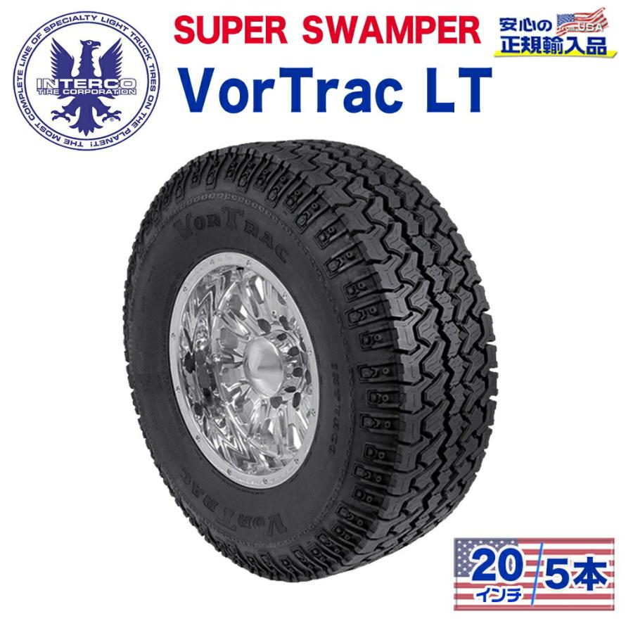 [INTERCO TIRE インターコタイヤ]タイヤ5本 super swamper スーパースワンパー VorTrac LT ボートラック ...