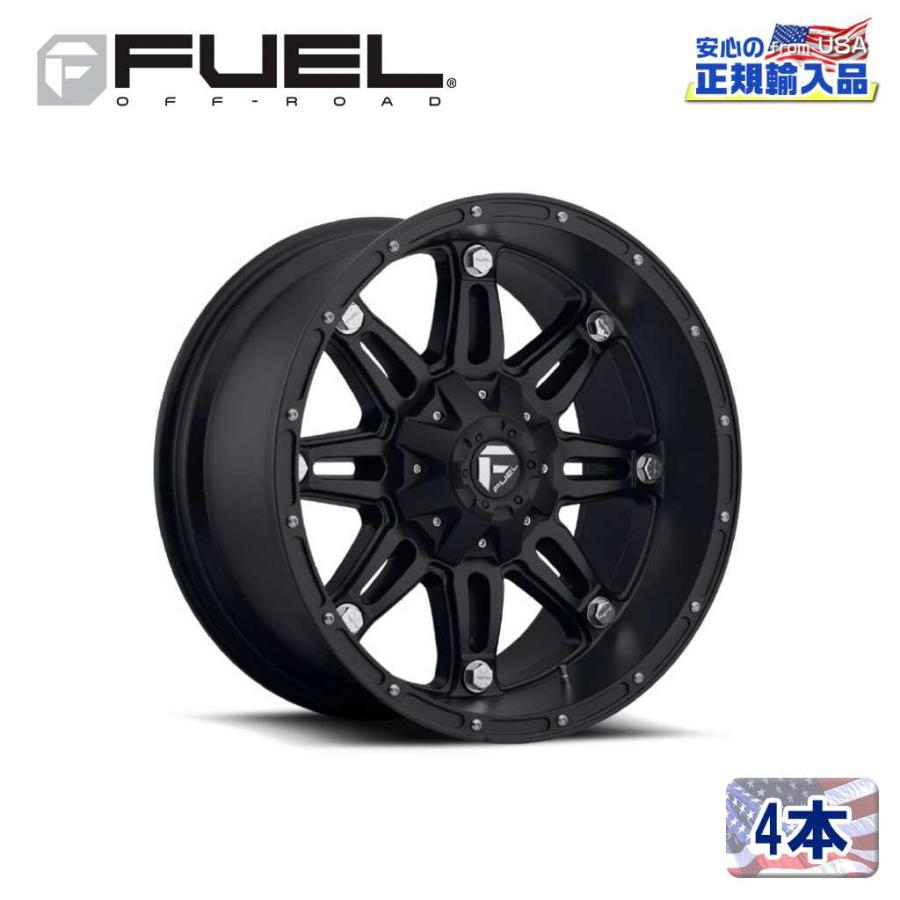 FUEL OFF-ROAD [FUEL OFFROAD(フューエル)]17インチアルミホイール 4本セット D531 HOSTAGE ホステージ 17×9 6H135/139.7 -12 ...