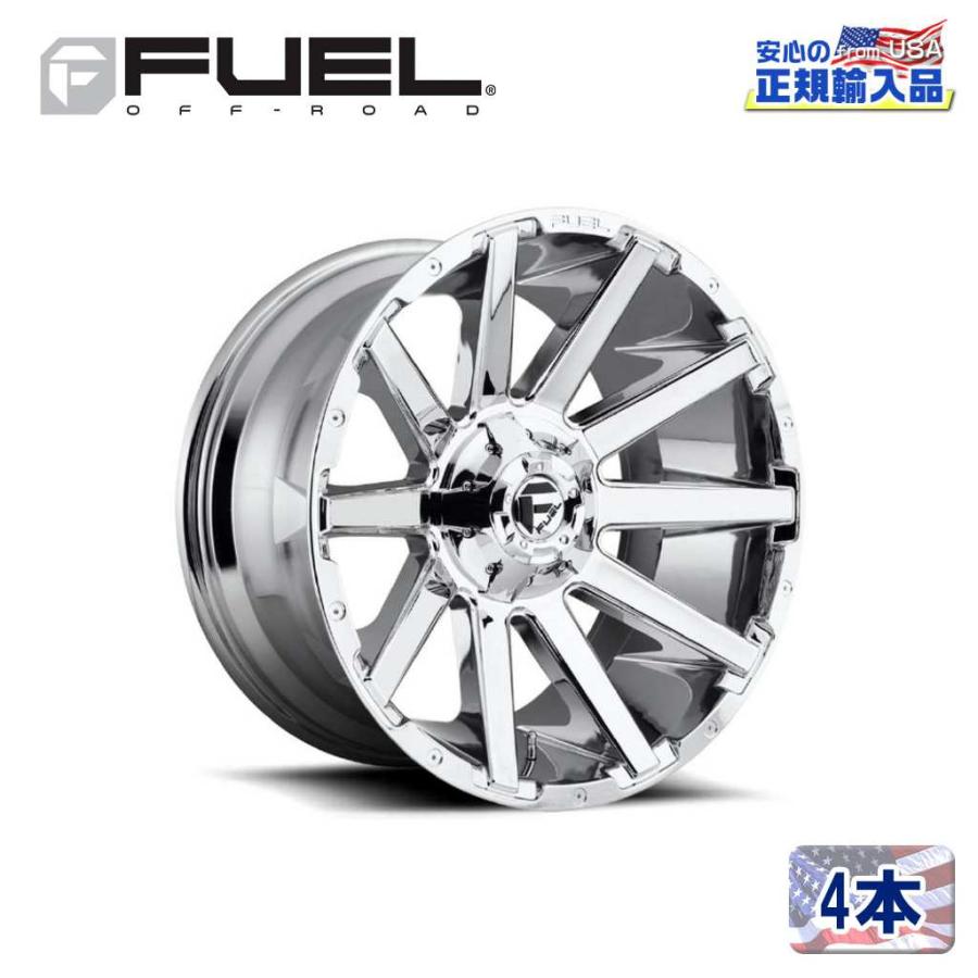 FUEL OFF-ROAD [FUEL OFFROAD(フューエル)]20インチアルミホイール 4本セット D614 CONTRA コントラ ...