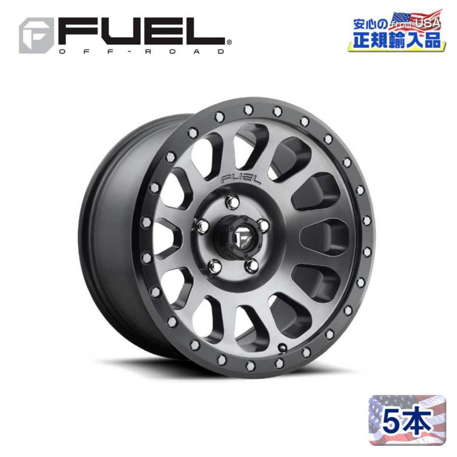 FUEL OFF-ROAD [FUEL OFFROAD(フューエル)]18インチアルミホイール 5本セット D601 VECTOR ベクター ...