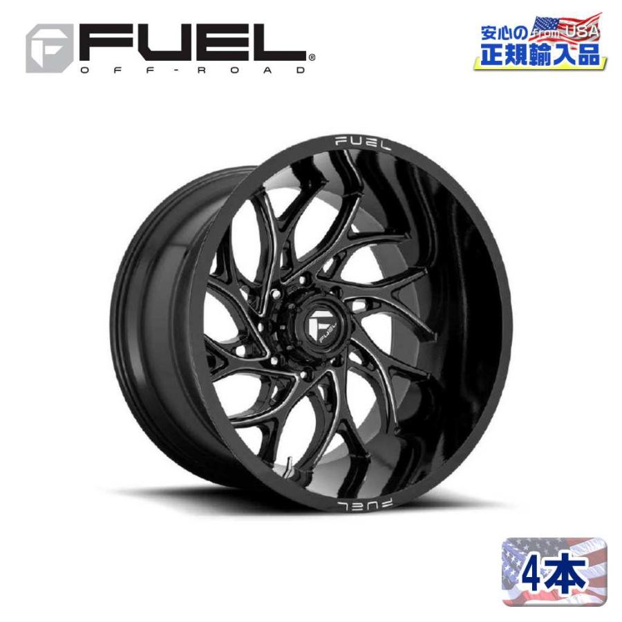 FUEL OFF-ROAD [FUEL OFFROAD(フューエル)]20インチアルミホイール 4本セット D741 RUNNER 20×10 ...