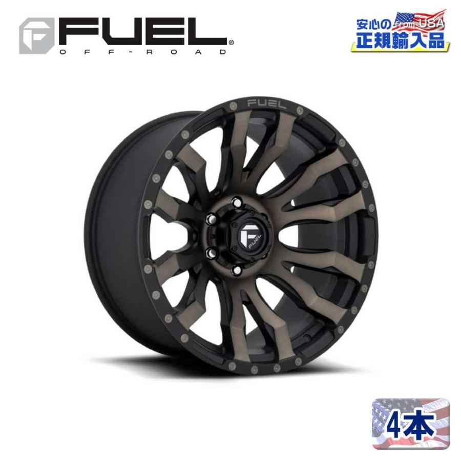 FUEL OFF-ROAD [FUEL OFFROAD（フューエルオフロード）正規品]20インチアルミホイール 4本 汎用 D674 BLITZ 20×9 8H 170 +1 CB125.1 ...
