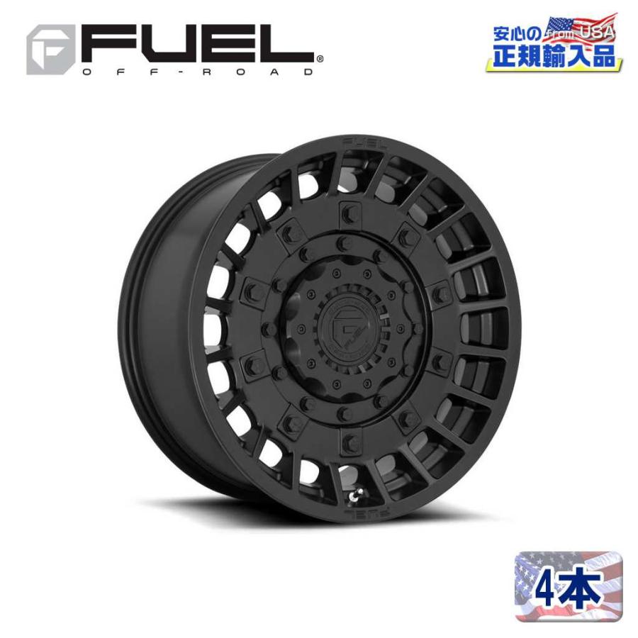 FUEL OFF-ROAD [FUEL OFFROAD フューエルオフロード]17インチアルミホイール 4本 D723 MILITIA 17×9 5H 114.3/127 -12 CB78.1 ...