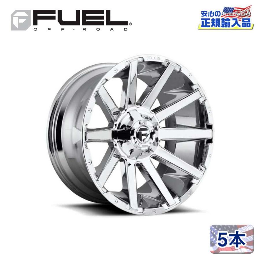 FUEL OFF-ROAD [FUEL OFFROAD フューエルオフロード]18インチアルミホイール 5本 D614 CONTRA 18×9 ...