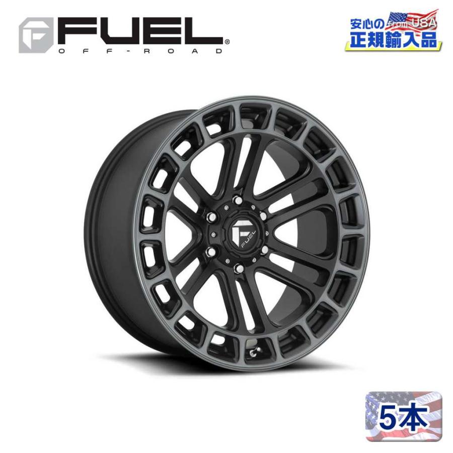 FUEL OFF-ROAD [FUEL OFFROAD フューエルオフロード]22インチアルミホイール 5本 D720 HEATER 22× ...